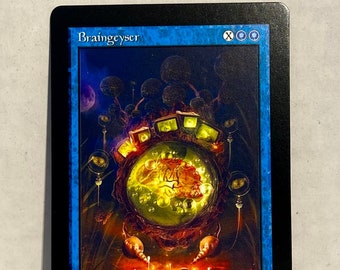 Braingeyser Copy Token Custom Altered MTG Magic the - Etsy