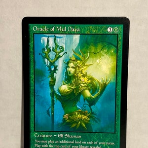 Oracle of Mul Daya (custom Card Alternate Art) - Etsy
