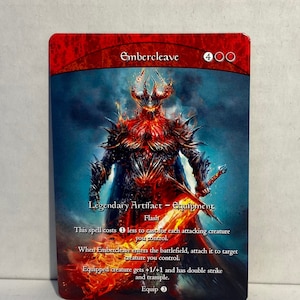 Embercleave (custom Card Alternate Full Art) - Etsy