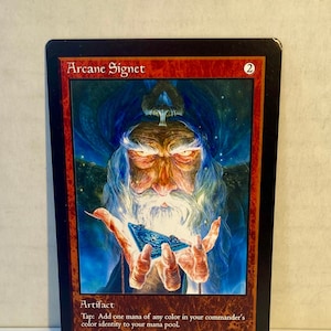 Arcane Signet (custom Card Alternate Art) - Etsy