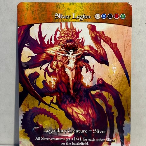Sliver Queen custom Card Alternate Full Art - Etsy