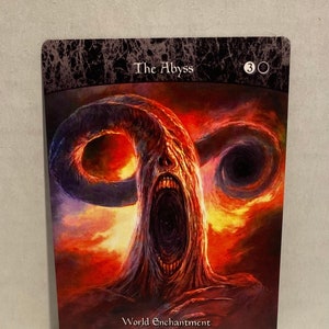 The Abyss (custom Card Alternate Full Art) - Etsy
