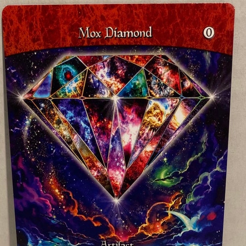 Mox Diamond custom Card Alternate Full Art - Etsy