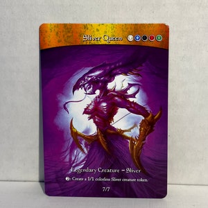 Sliver Queen (custom Card Alternate Full Art) - Etsy