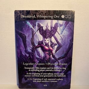 Sheoldred, Whispering One (custom Card Alternate Full Art) - Etsy
