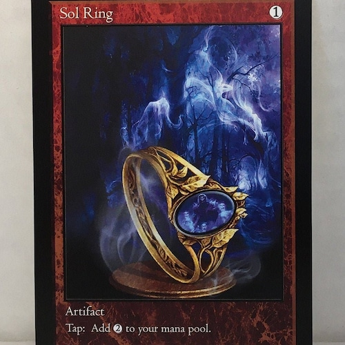 Sol Ring custom Card Alternate Art - Etsy