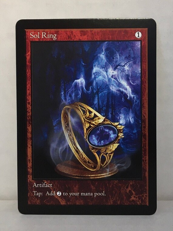 Sol Ring custom Card Alternate Art | Etsy Canada