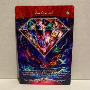 Full Art Mana Rocks - Artifacts - 10 Card Bundle (custom Cards ...