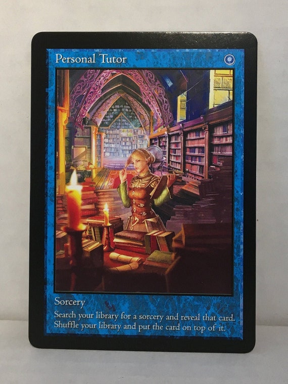 Personal Tutor custom Card Alternate Art - Etsy