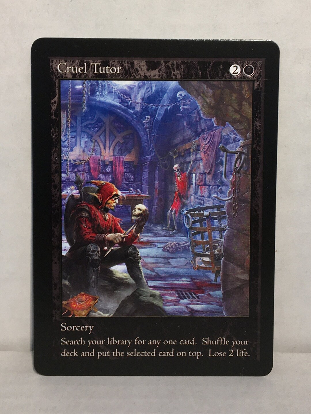 Cruel Tutor (custom Card Alternate Art) - Etsy