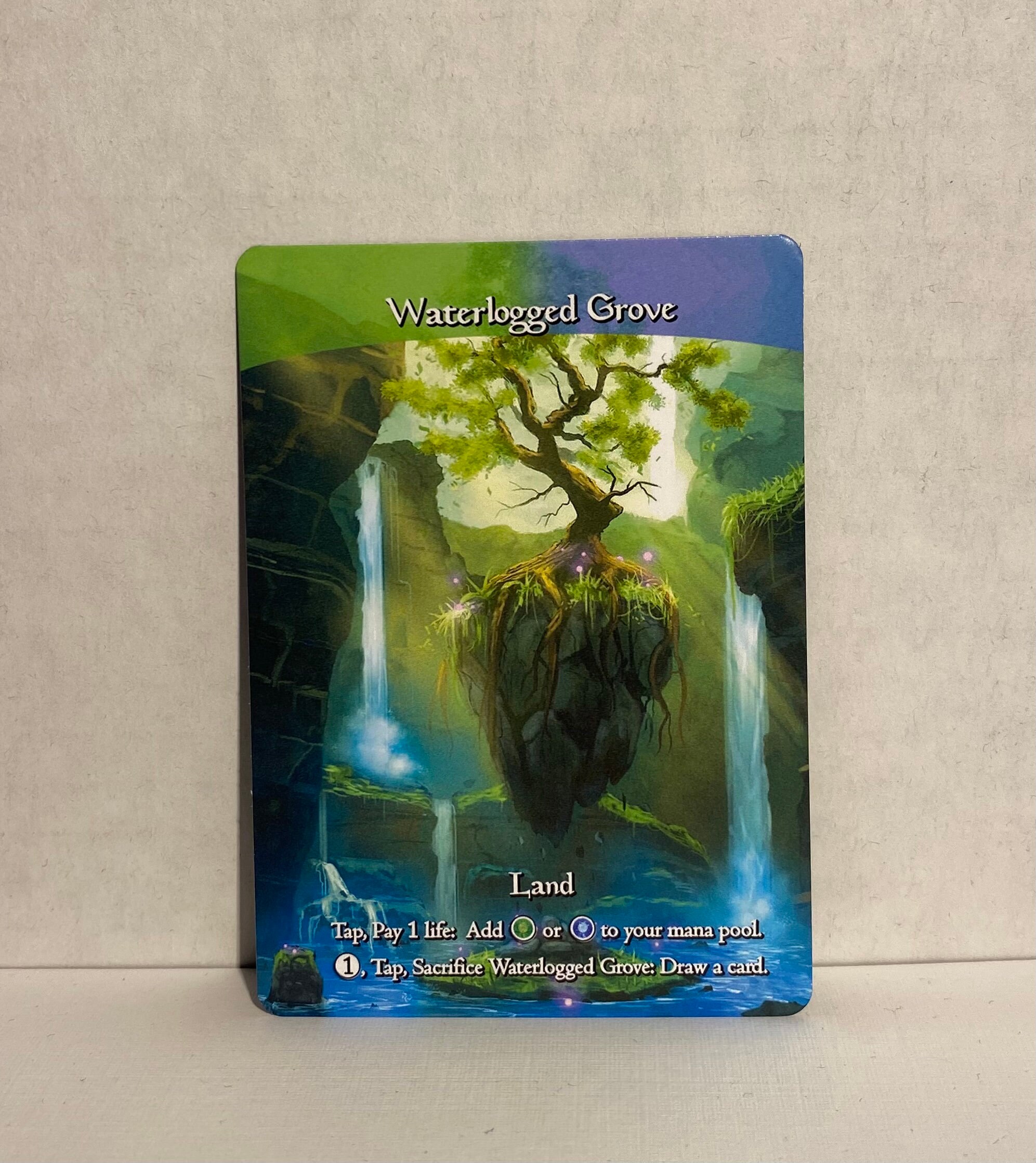 Canopy Lands 6-card Set full Art Custom Cards Altered Art - Etsy