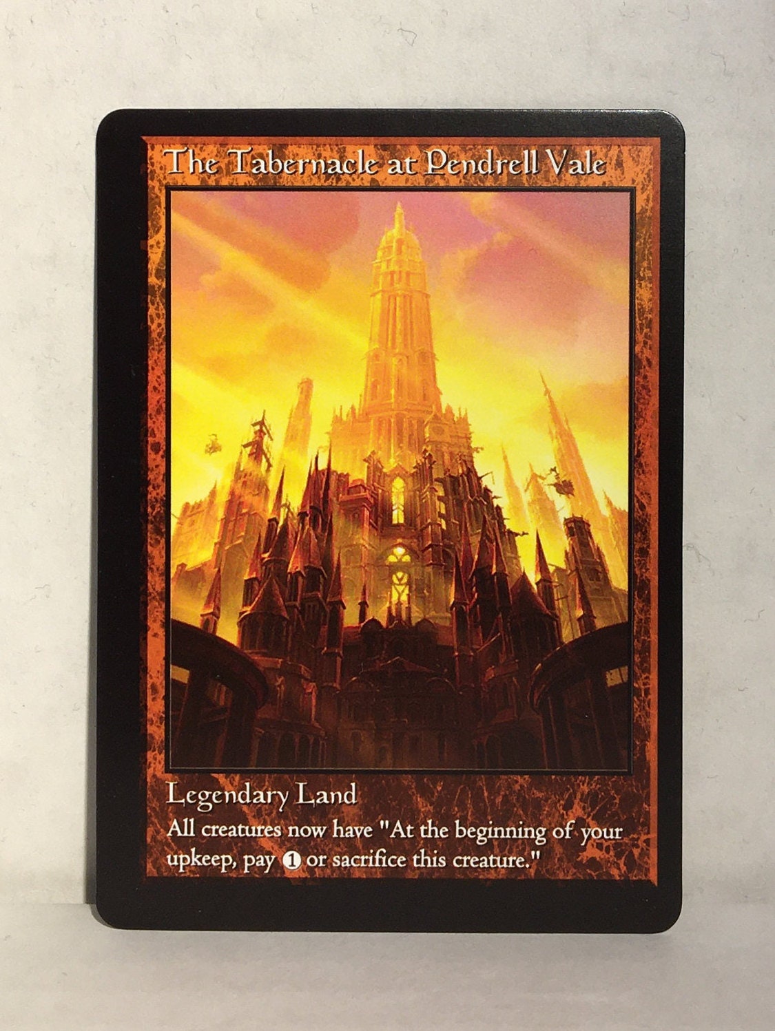 The Tabernacle at Pendrell Vale custom Card Alternate Art - Etsy UK