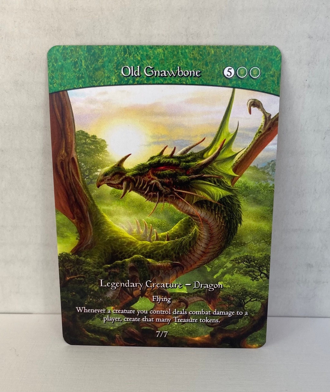 Old Gnawbone custom Card Alternate Full Art - Etsy