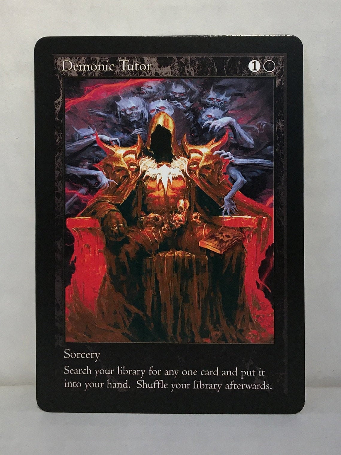 Demonic Tutor custom Card Alternate Art - Etsy Canada