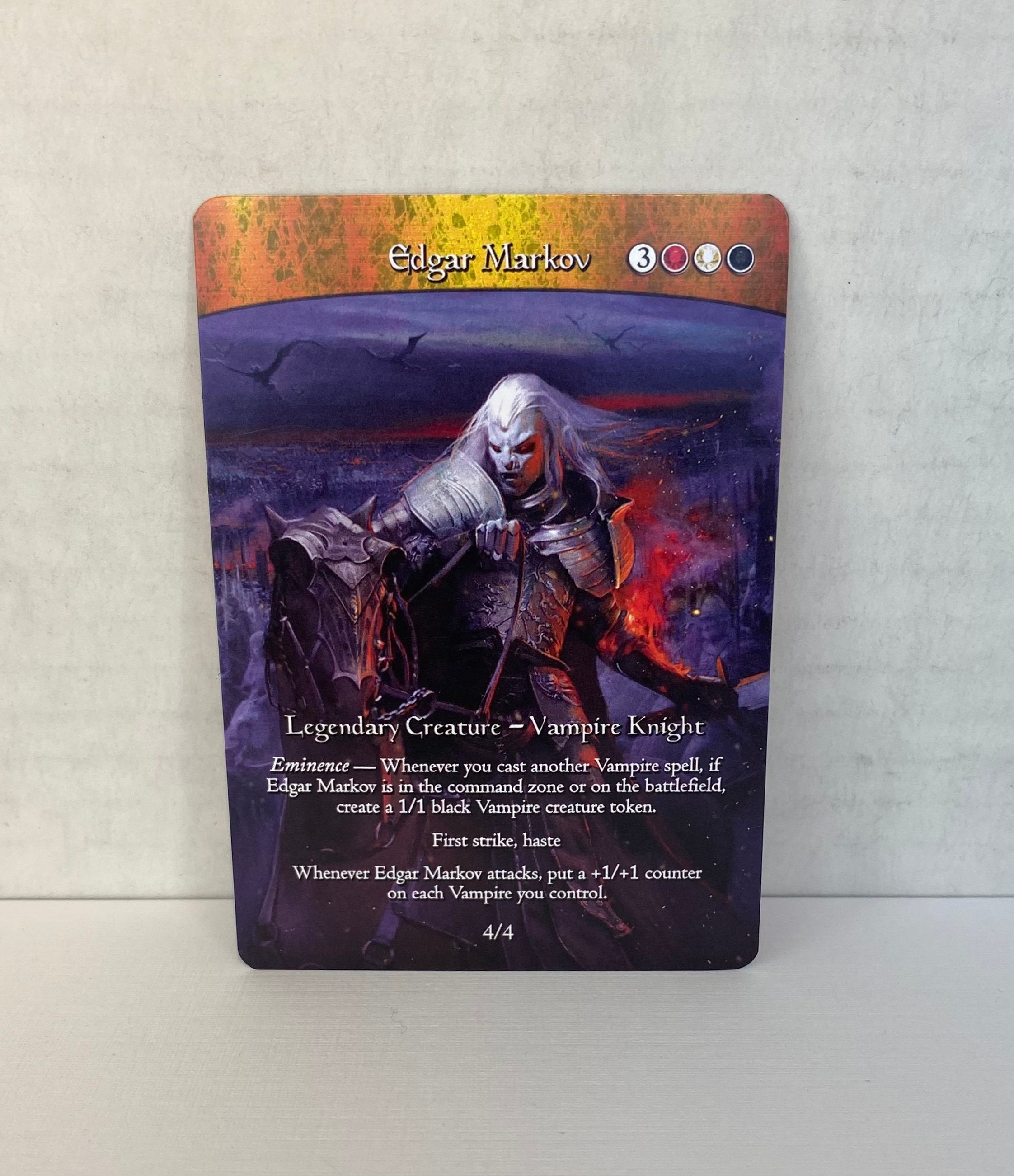Edgar Markov custom Card Alternate Full Art - Etsy UK