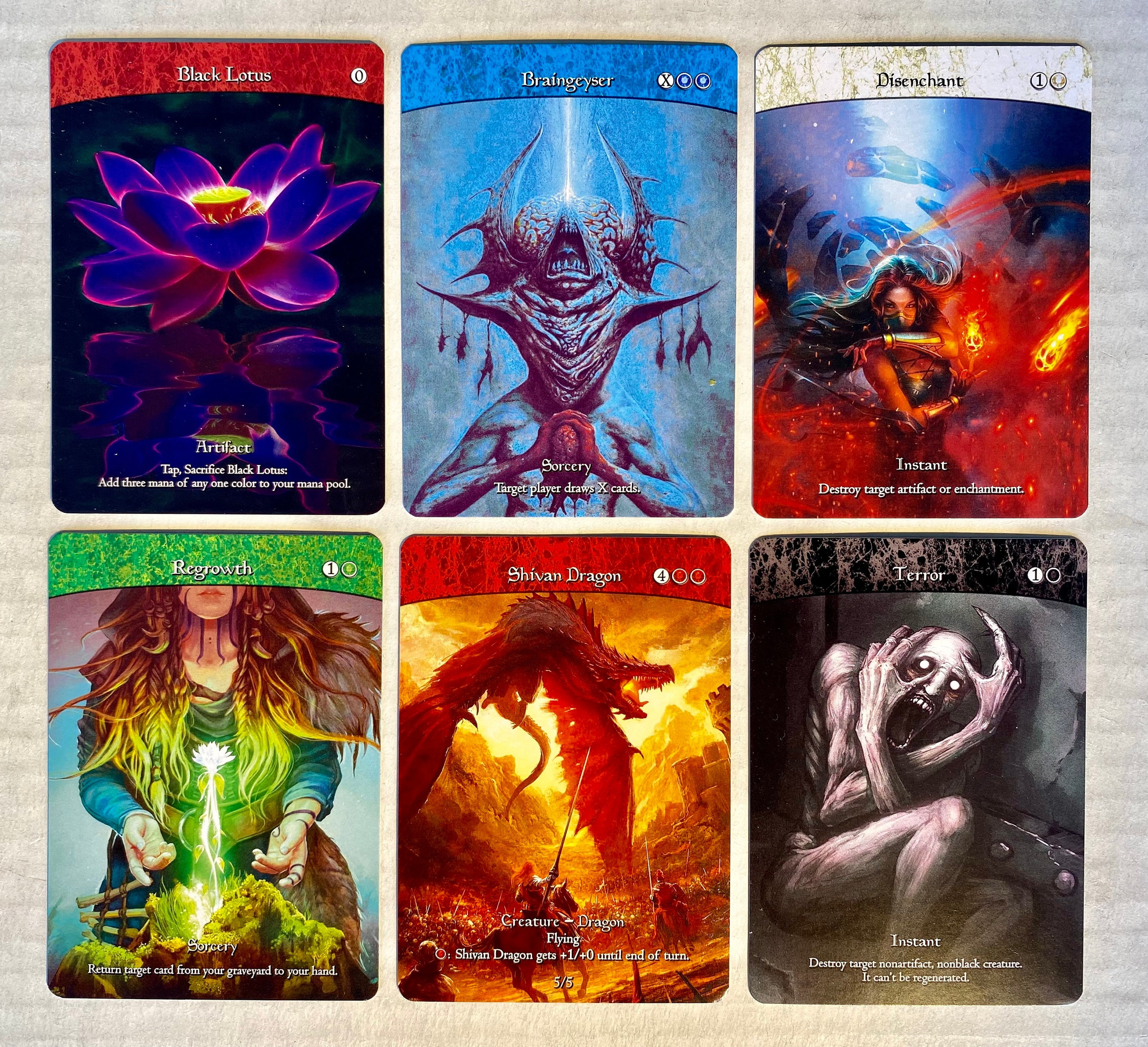 Garth One-eye Tokens 6 Card Bundle custom Cards Alternate | Etsy