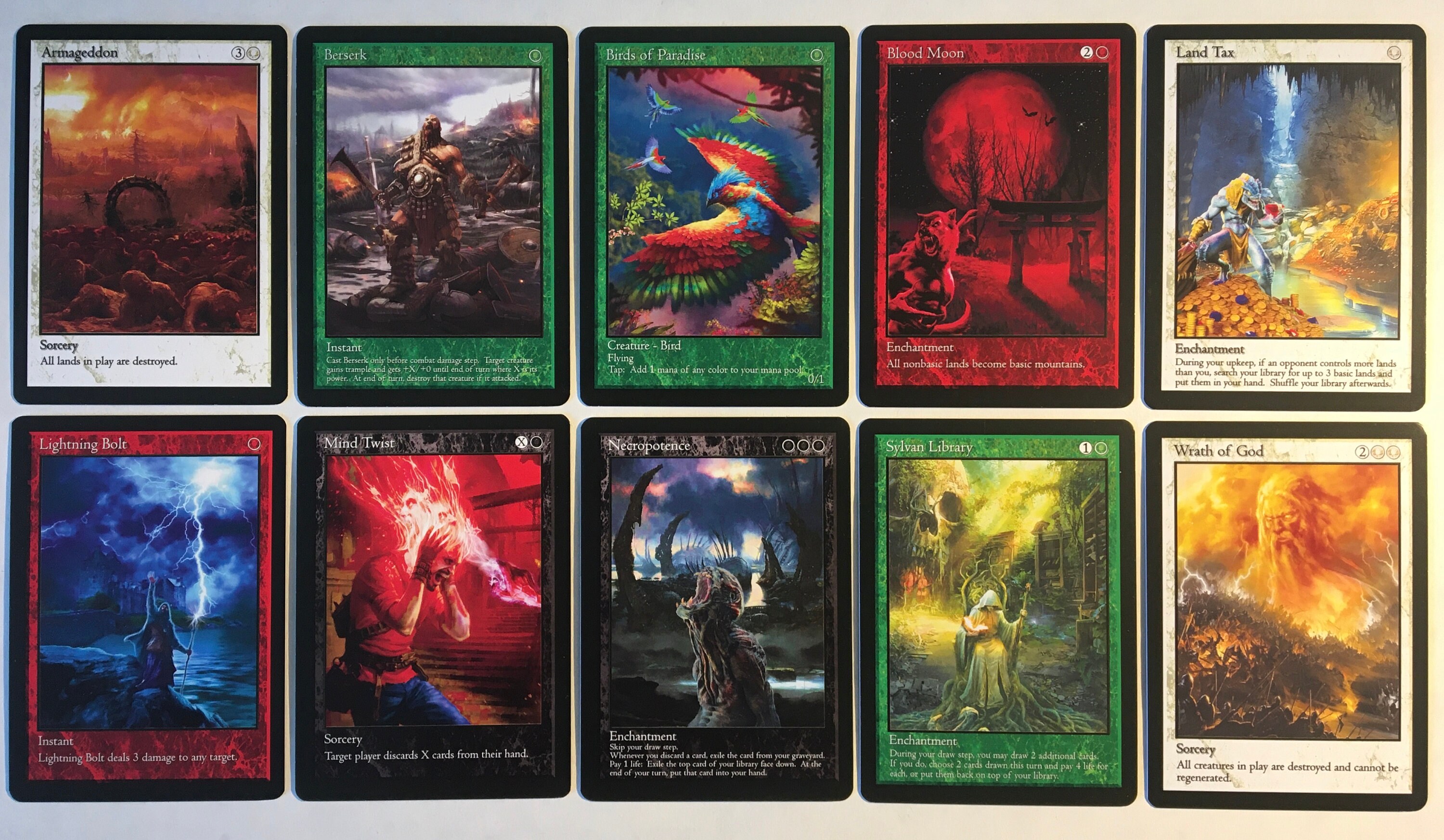 Magic Legends Series 1 4 Full Set Custom Cards Altered Art - Etsy