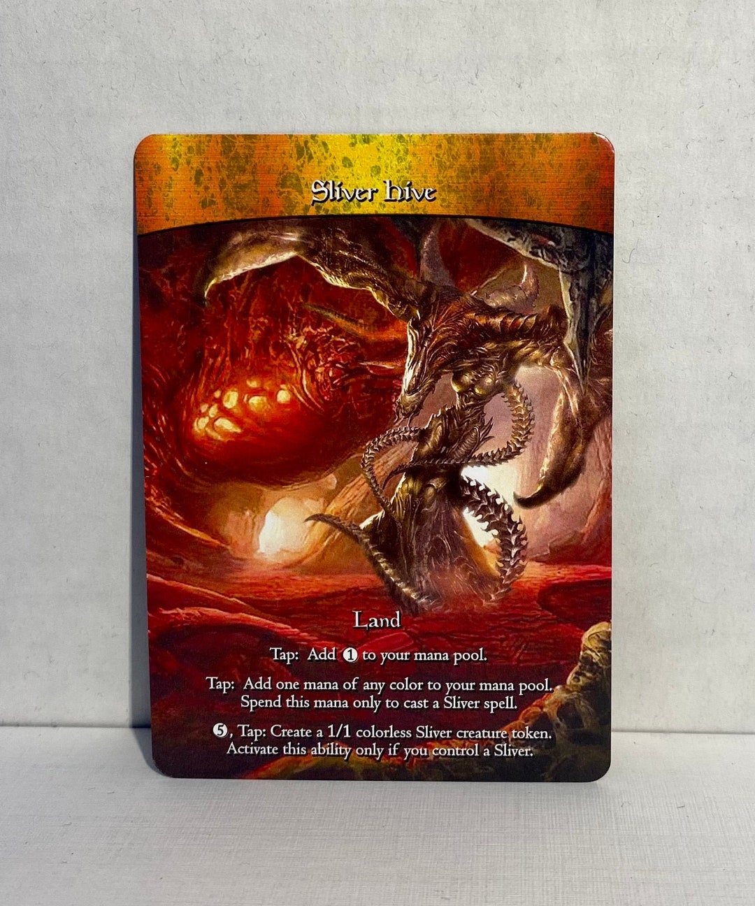 Sliver Hive (custom Card Alternate Full Art) - Etsy