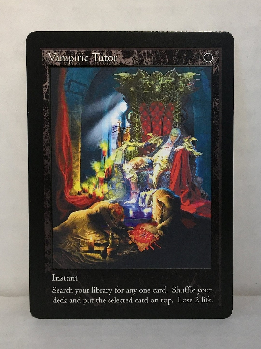 Vampiric Tutor (custom Card Alternate Art) - Etsy