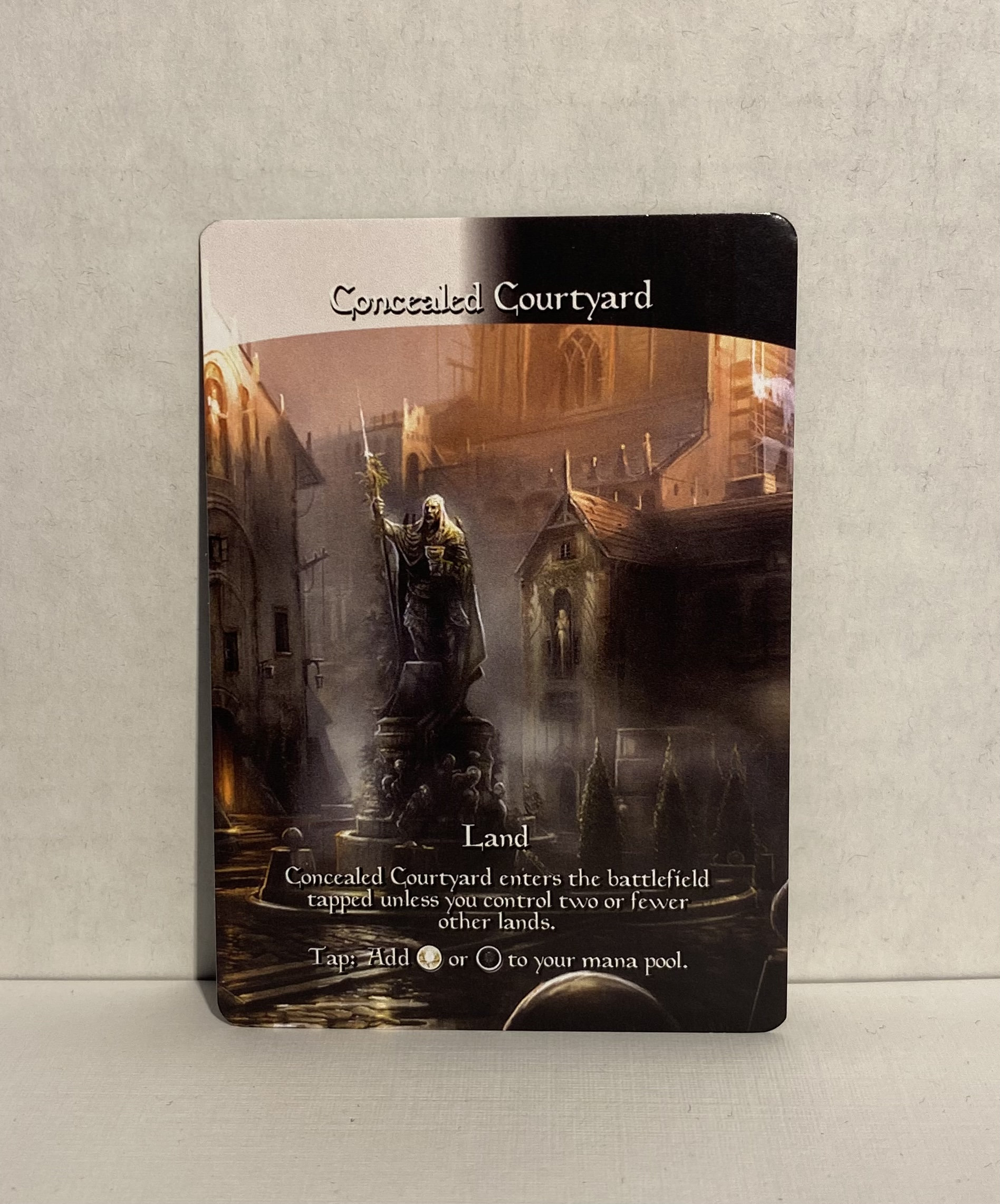 Set of 10 Full Art Fast Lands (custom Cards Alternate Art) + 2 Bonus ...