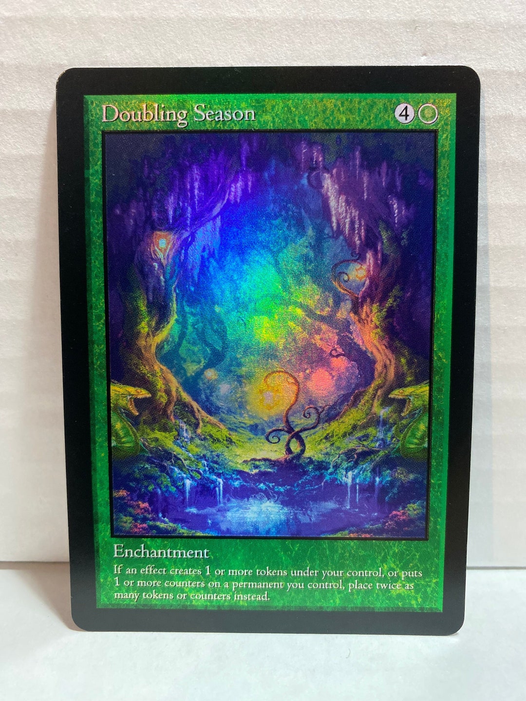 FOIL Doubling Season (custom Card Alternate Art) - Etsy
