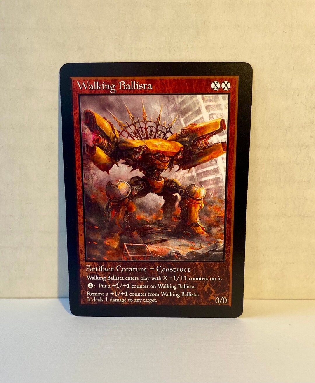 Walking Ballista custom Card Alternate Art - Etsy