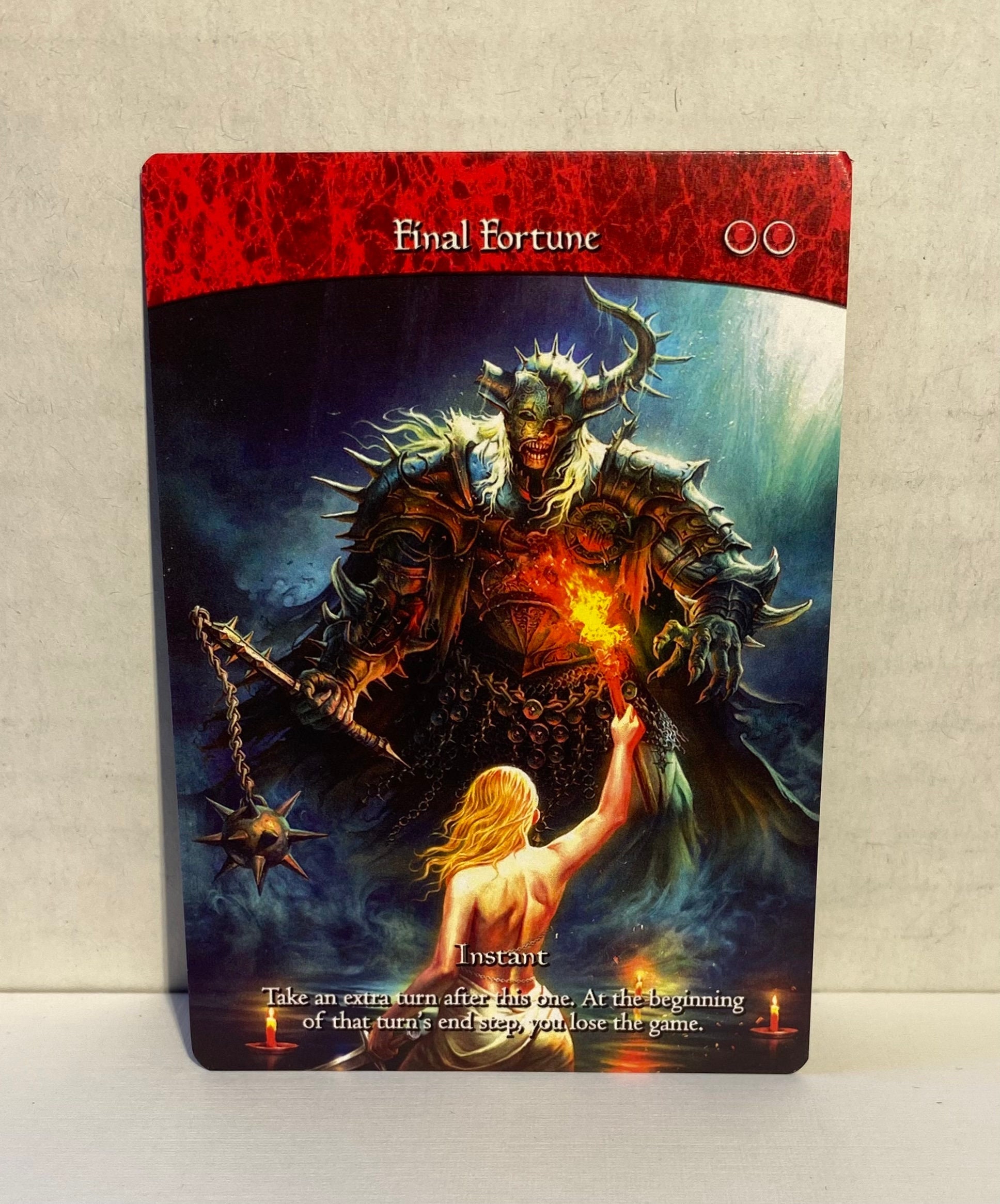 Final Fortune (custom Card Alternate Full Art) - Etsy