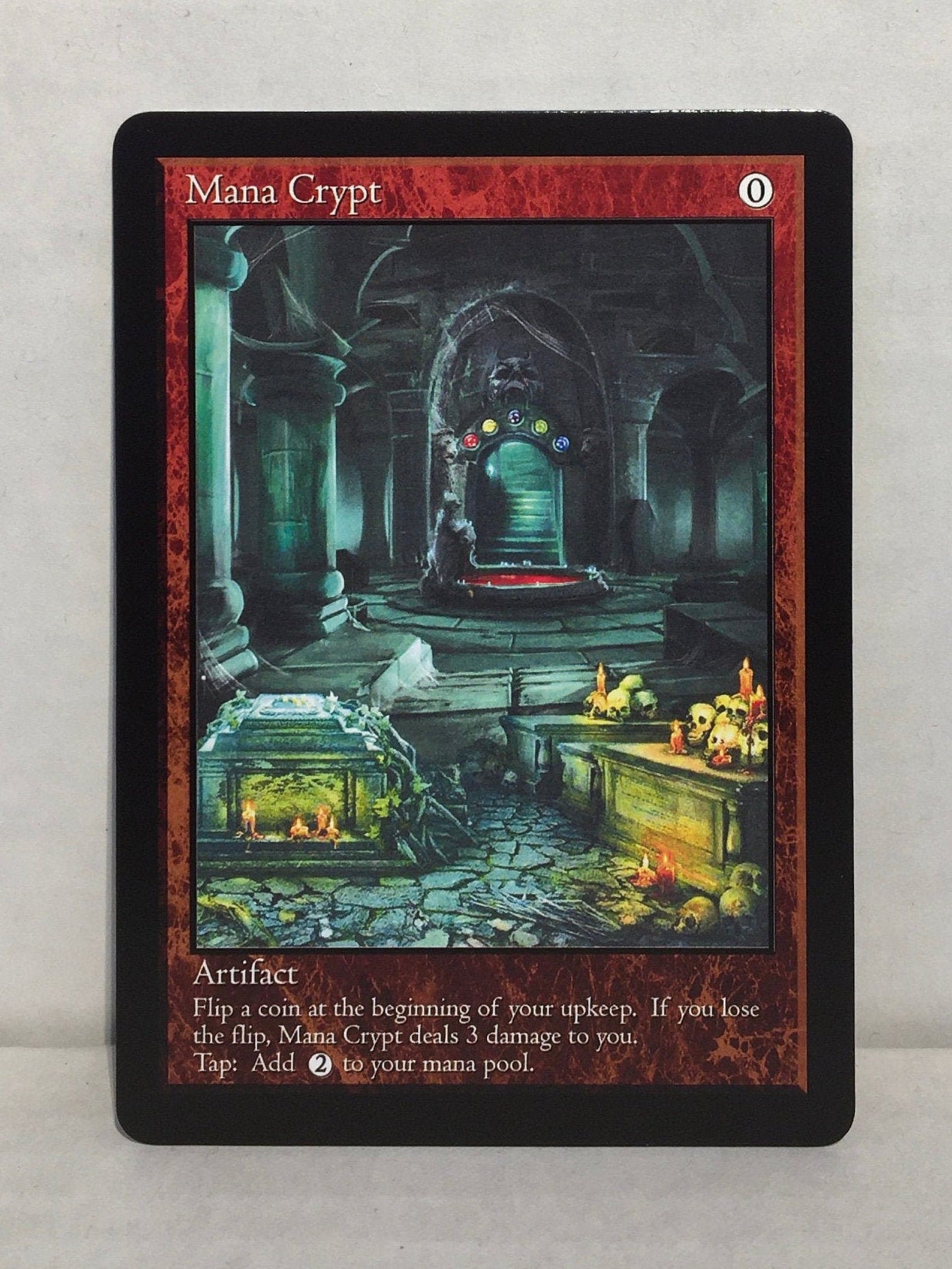 Mana Crypt Custom Card Alternate Art | Etsy