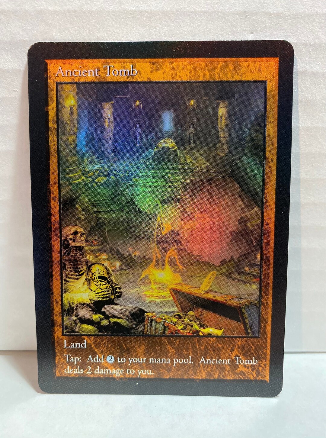 FOIL Ancient Tomb (custom Card Alternate Art) - Etsy