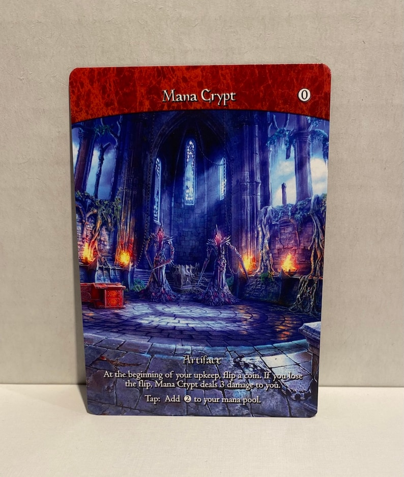 Full Art Mana Rocks Artifacts 10 Card Bundle custom Cards - Etsy