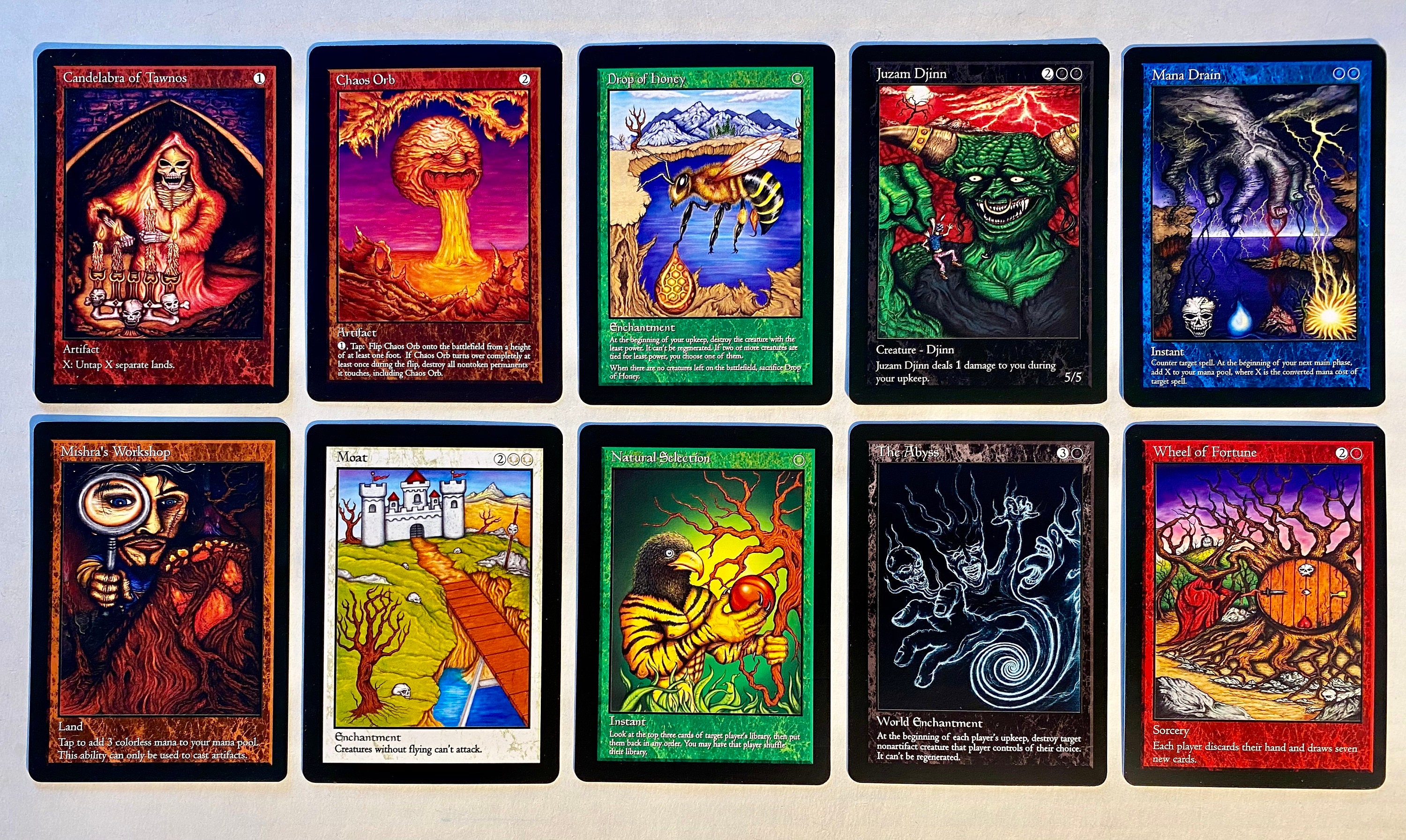 Magic Vintage Classics custom Cards Altered Art - Etsy