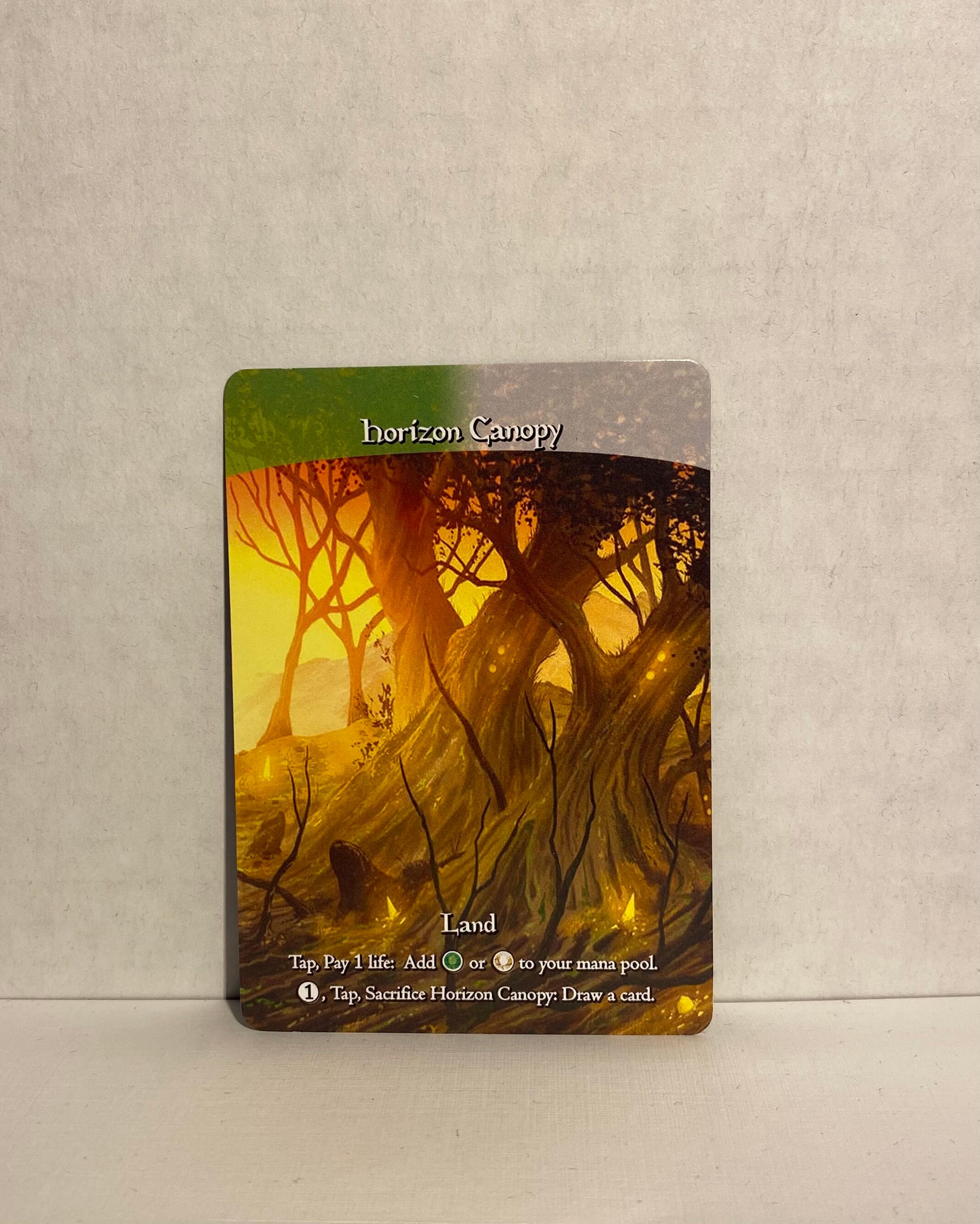 Canopy Lands 6-card Set full Art Custom Cards Altered Art - Etsy