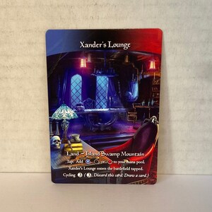 TRIOME LANDS Set - Full Art - 10 MTG Proxy Triome Lands for Commander ...