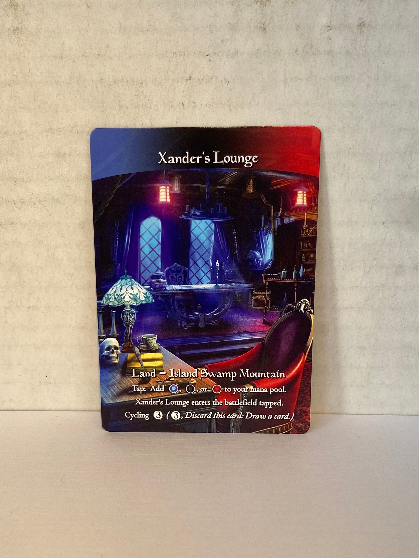 TRIOME LANDS Set - Full Art - 10 MTG Proxy Triome Lands for Commander ...