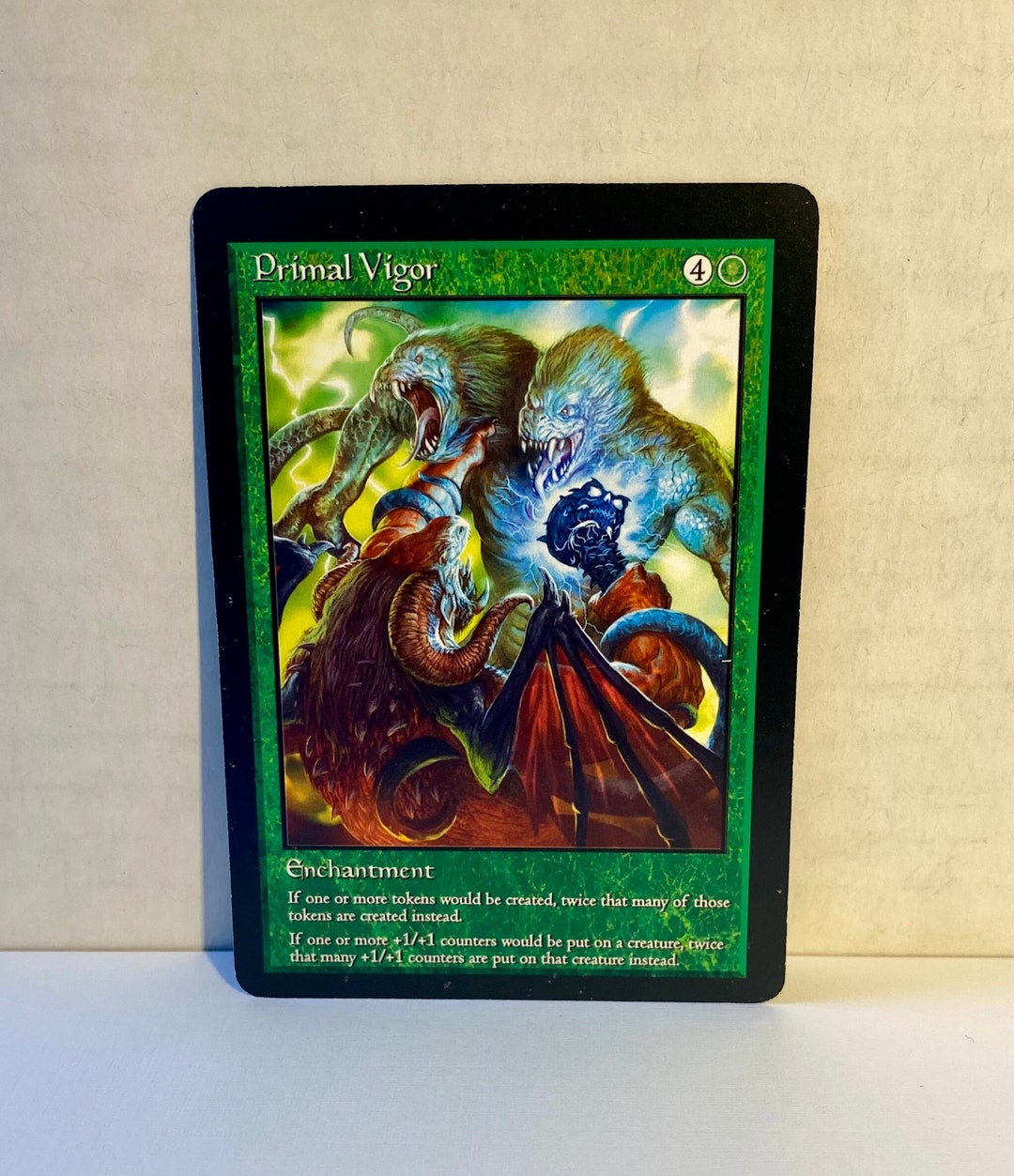 Primal Vigor custom Card Alternate Art - Etsy