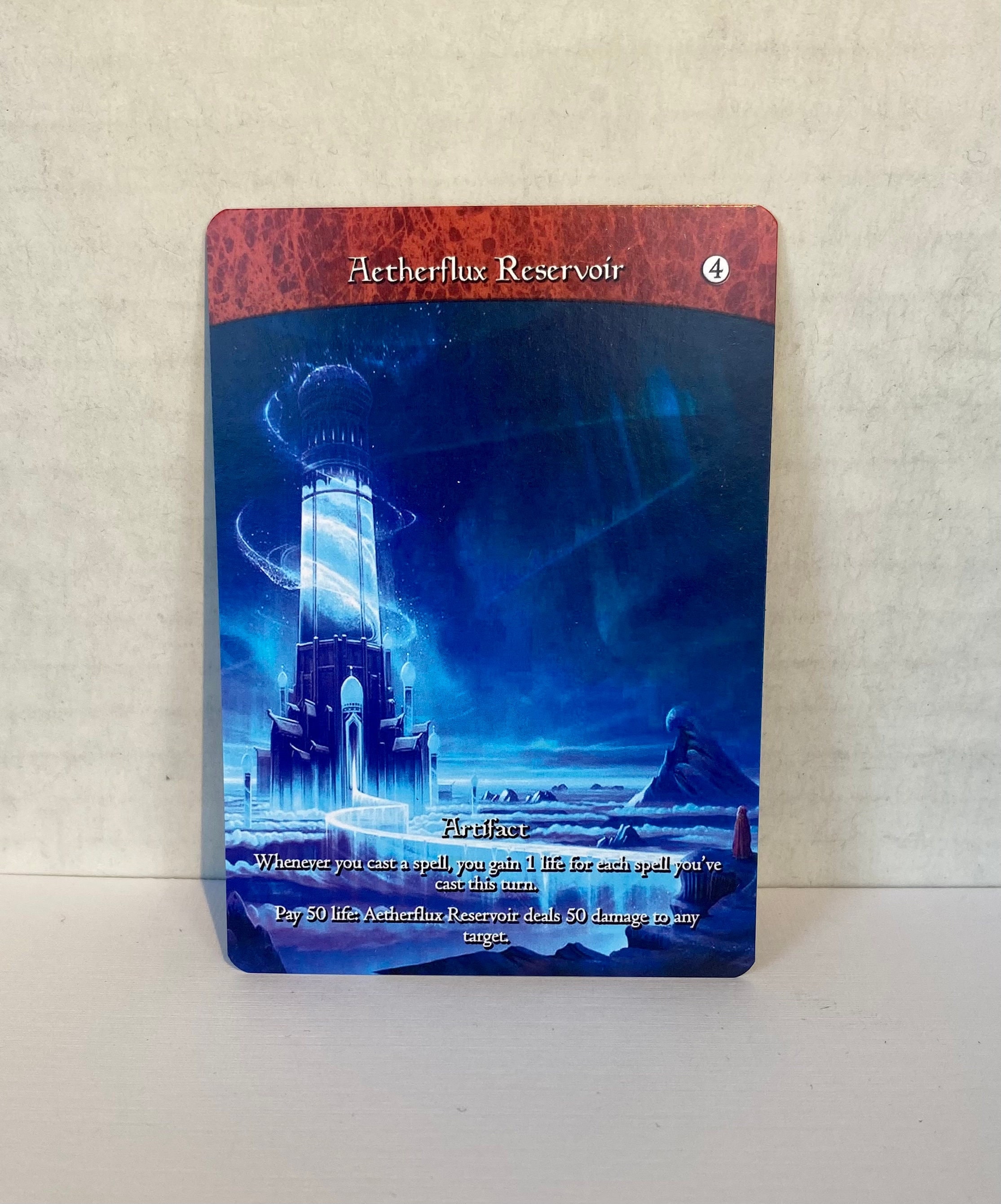Aetherflux Reservoir custom Card Alternate Full Art - Etsy