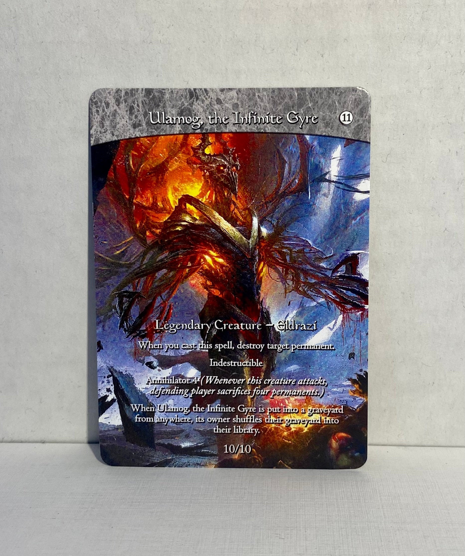 Ulamog the Infinite Gyre custom Card Alternate Full Art - Etsy