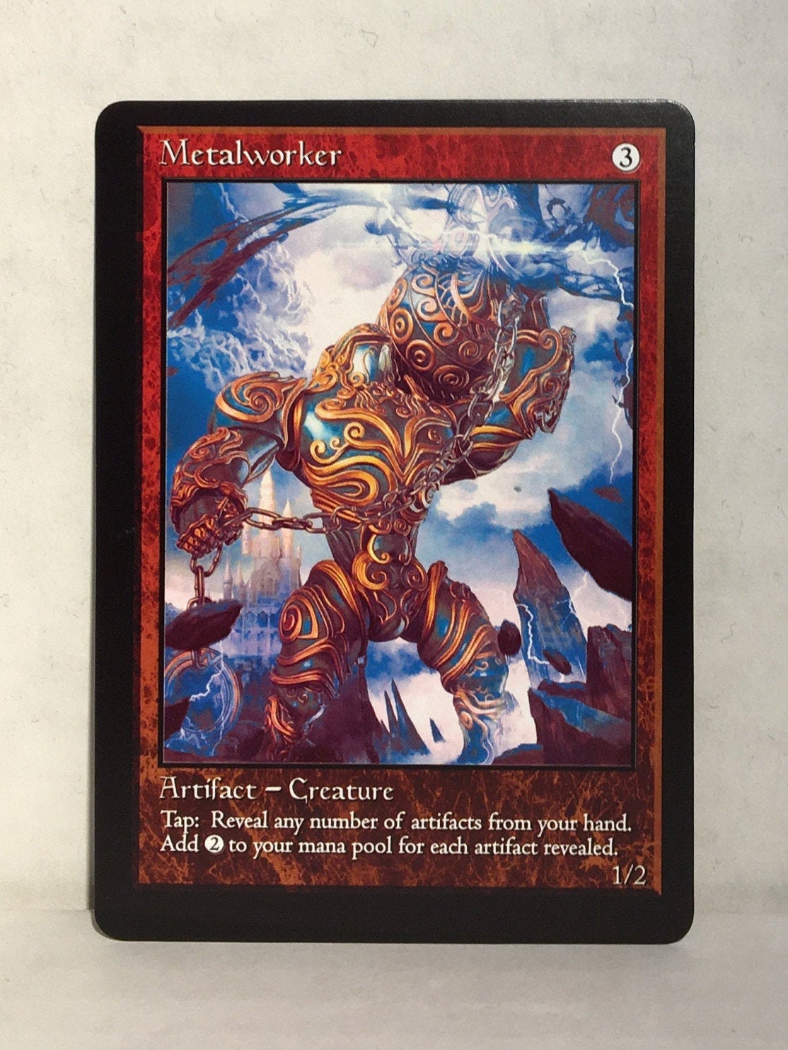 Metalworker Custom Card Alternate Art | Etsy
