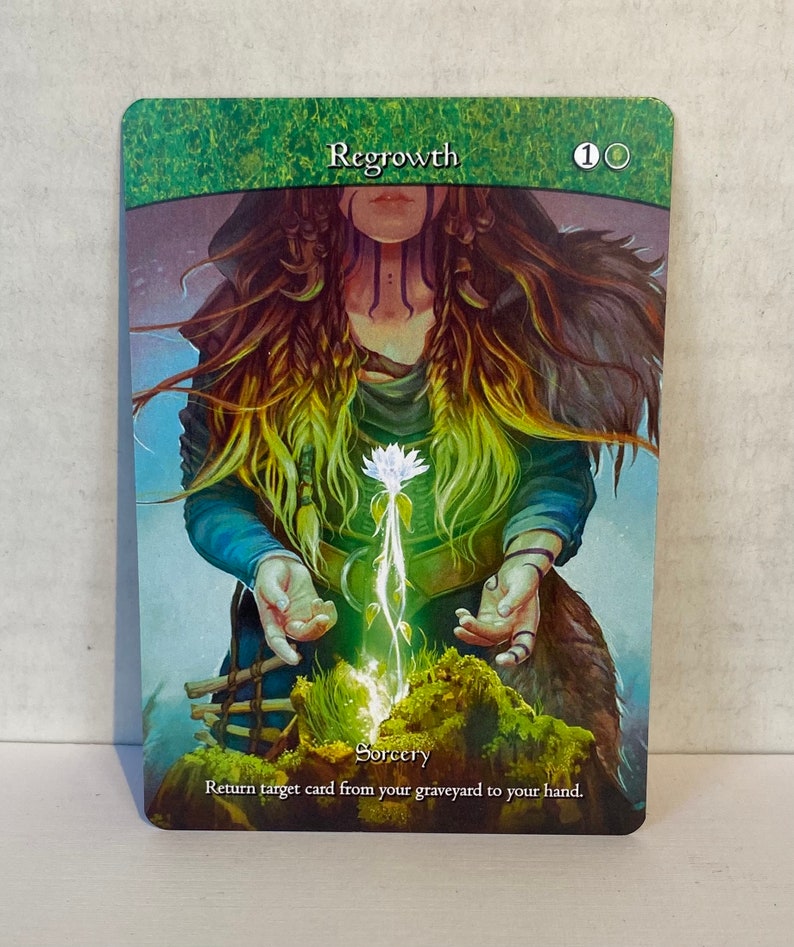 Garth One-eye Tokens - 6 Card Bundle (custom Cards Alternate Full Art ...