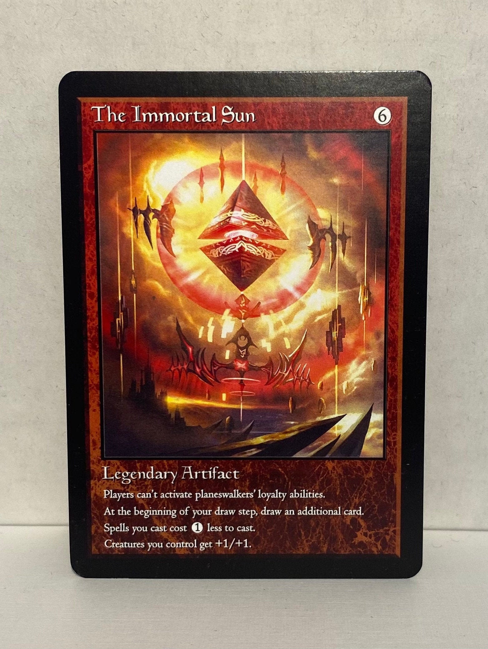 The Immortal Sun Custom Card Alternate Art | Etsy