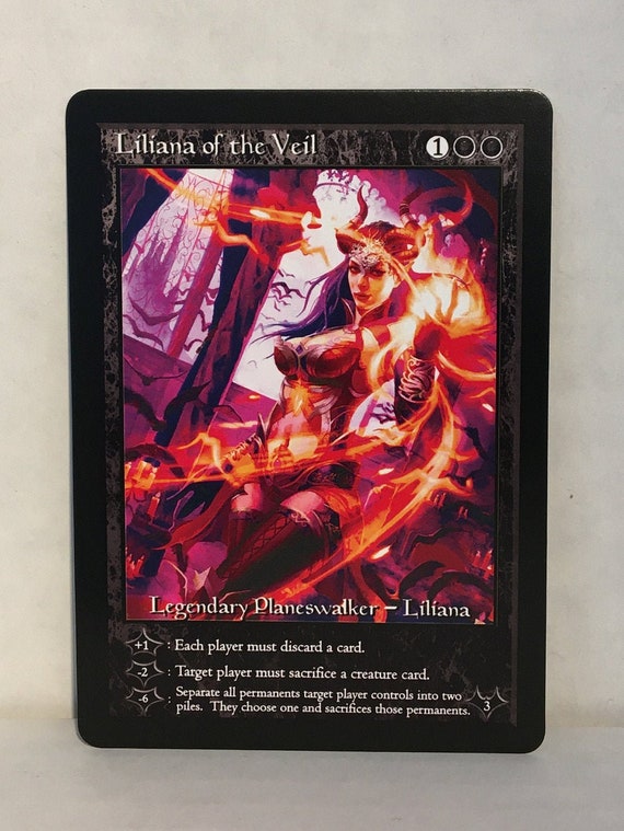 Liliana Of The Veil Altered Art
