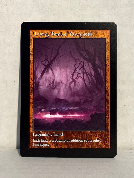 Urborg Tomb of Yawgmoth Custom Card Alternate Art | Etsy