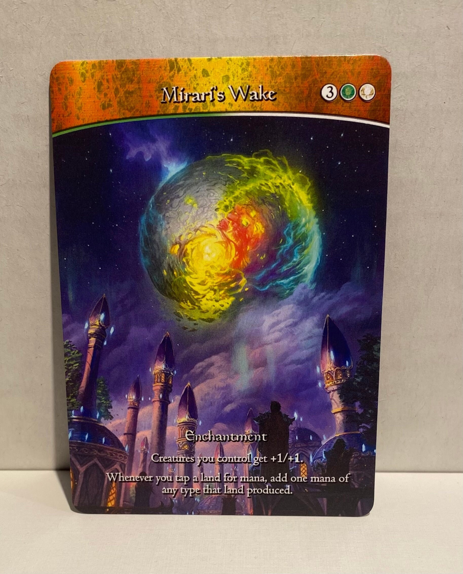 Miraris Wake custom Card Alternate Full Art | Etsy