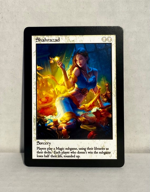 Shahrazad Custom Card Altered Art | Etsy