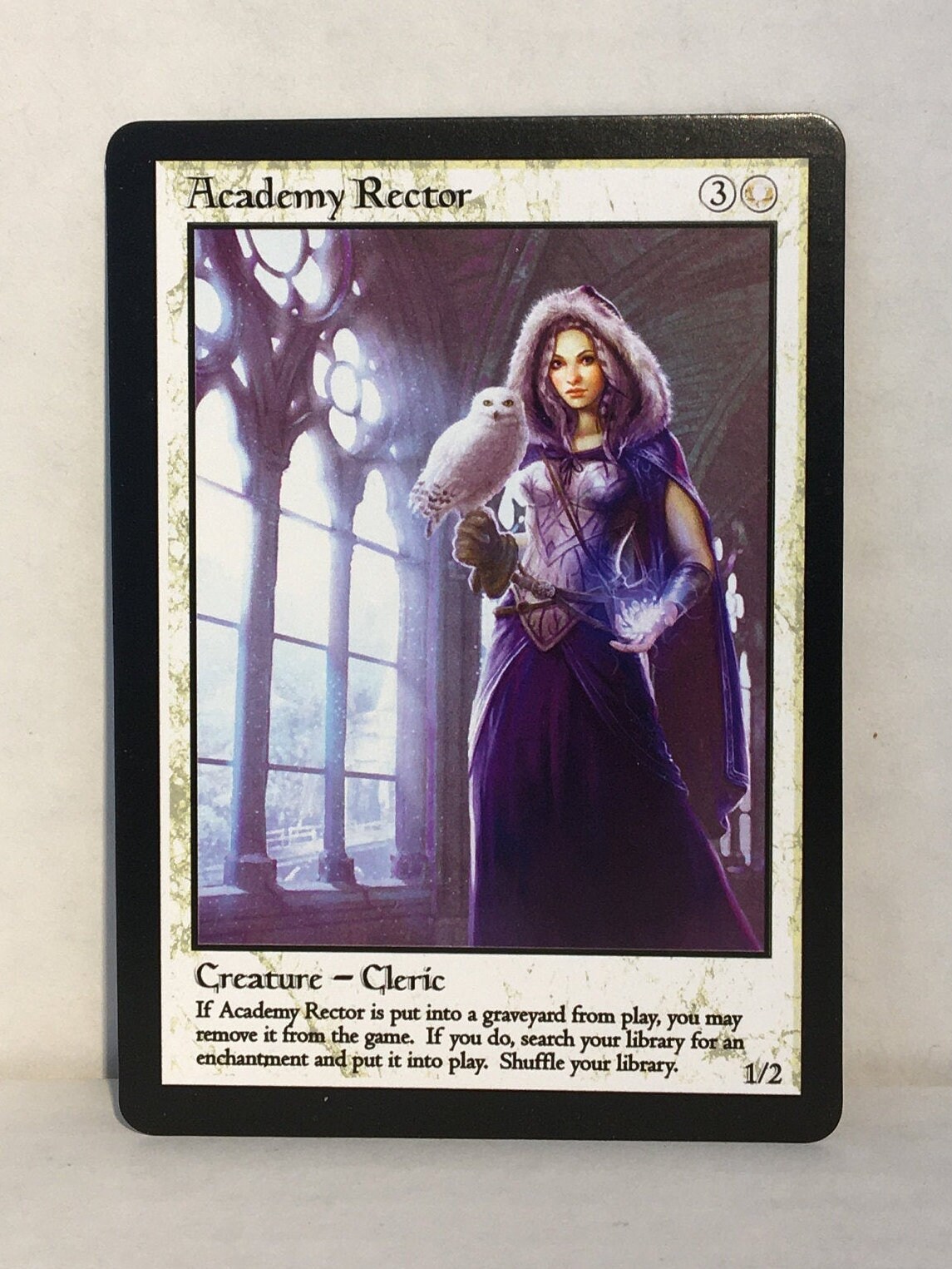 Academy Rector custom Card Alternate Art | Etsy