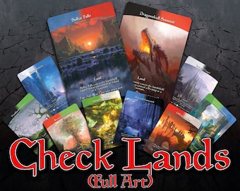 Mtg Check Lands - Etsy