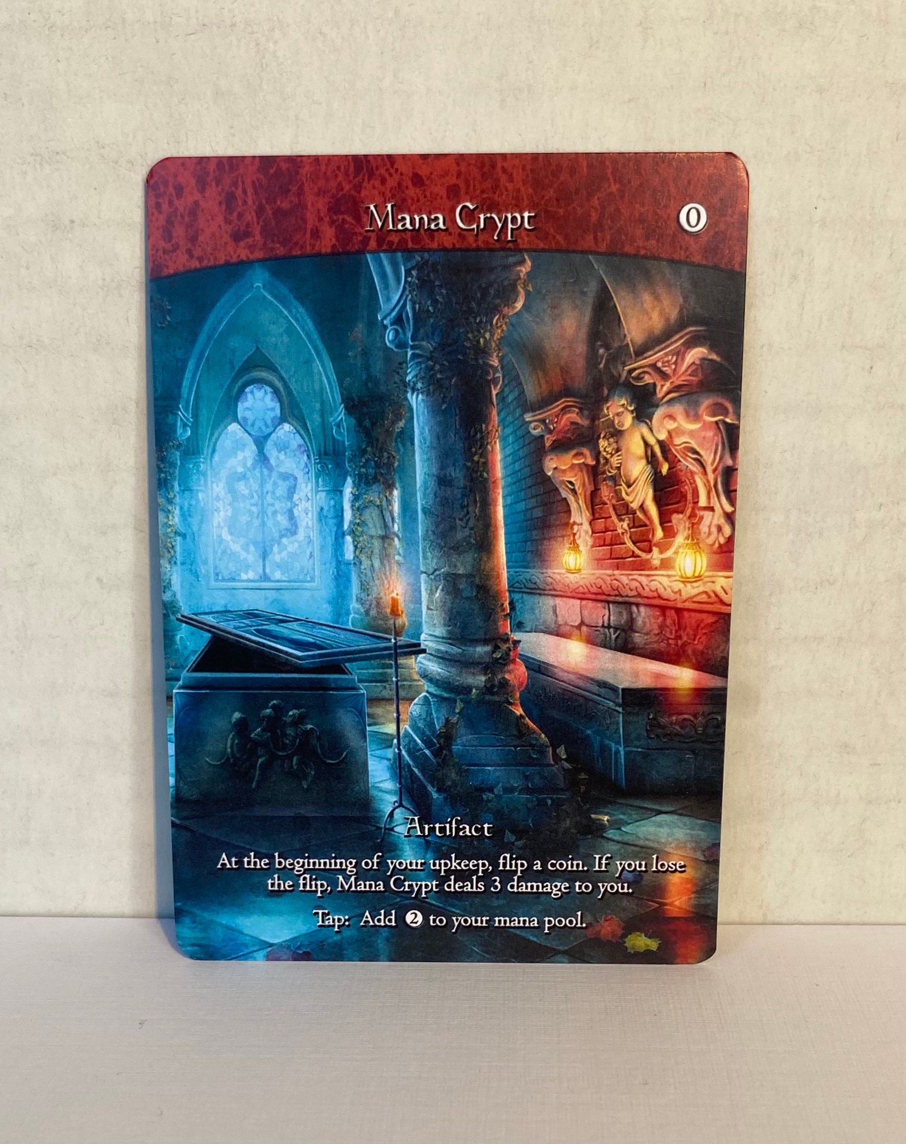 Mana Crypt 6-pack Set full Art Custom Cards Altered Art - Etsy