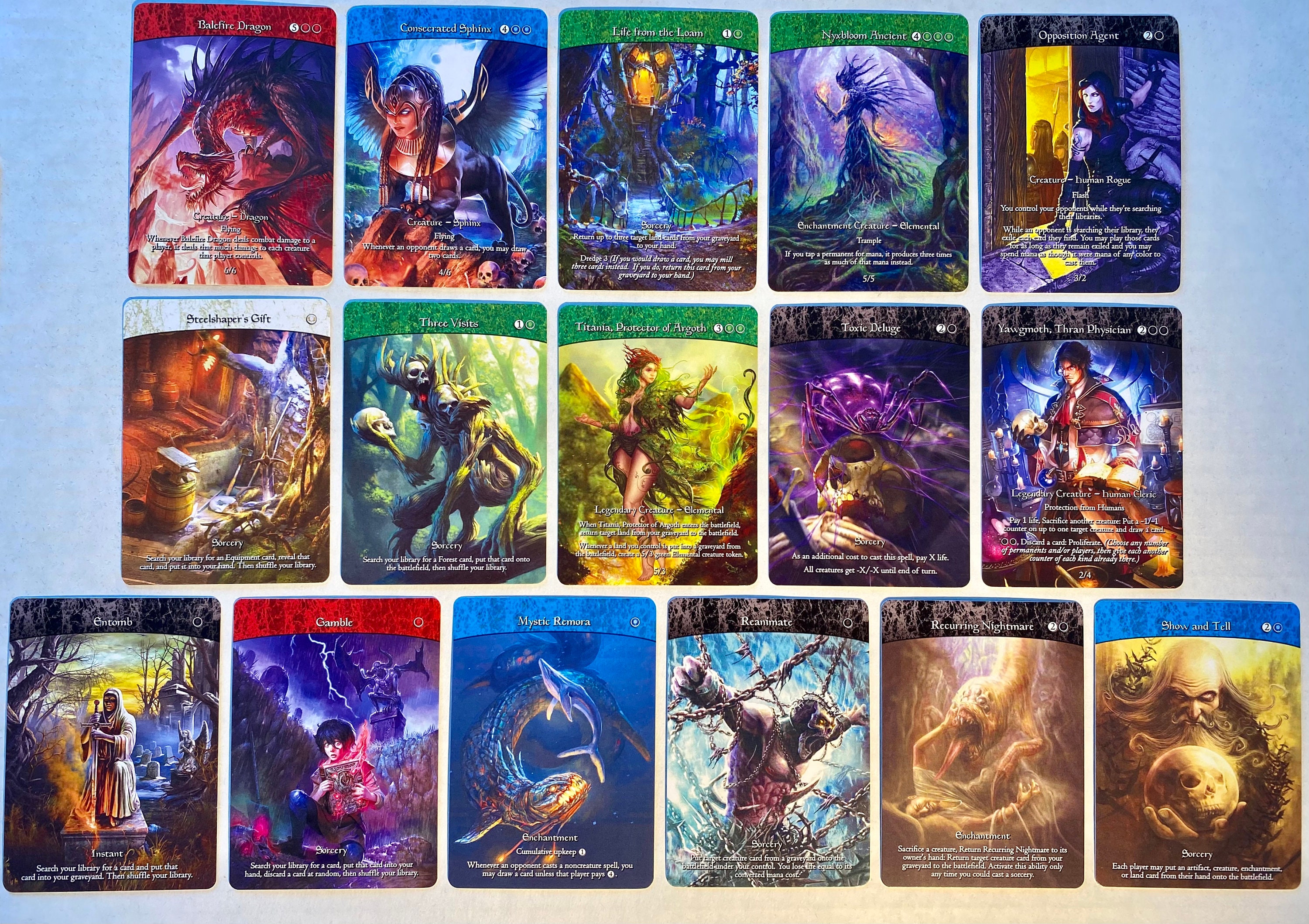 FULL ART borderless Art Collection 300 Custom Cards With | Etsy