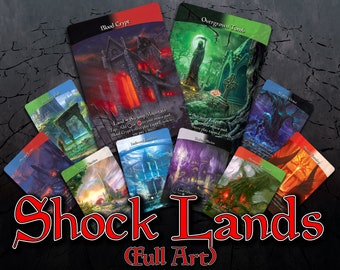 Shock Lands - Etsy