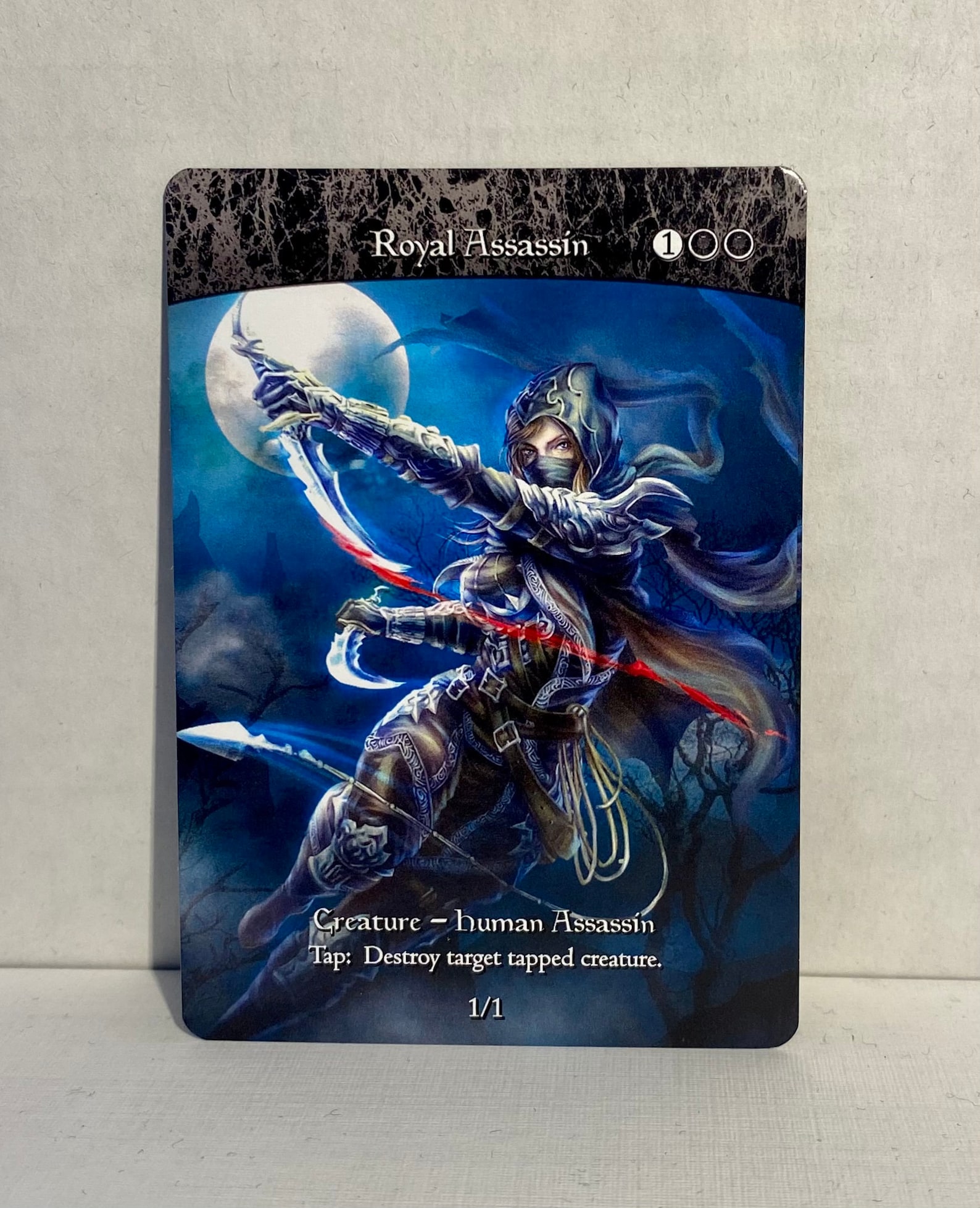 Royal Assassin custom Card Alternate Full Art | Etsy